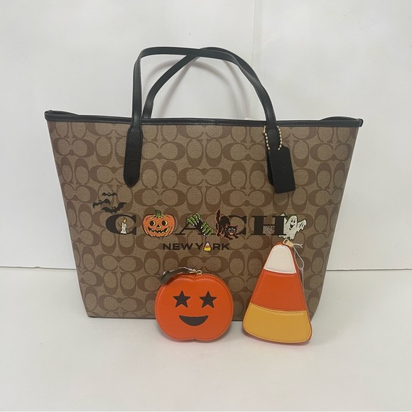 Coach | Bags | Coach 2 Piece Halloween Set Includes Jack O Lantern ...